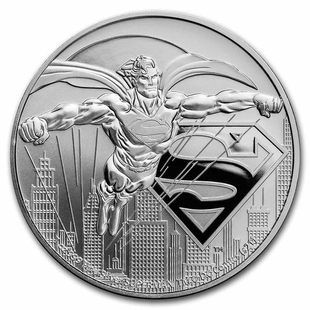 2021 Niue 1oz Silver DC Comics Justice League: Superman | Coolstax Vault